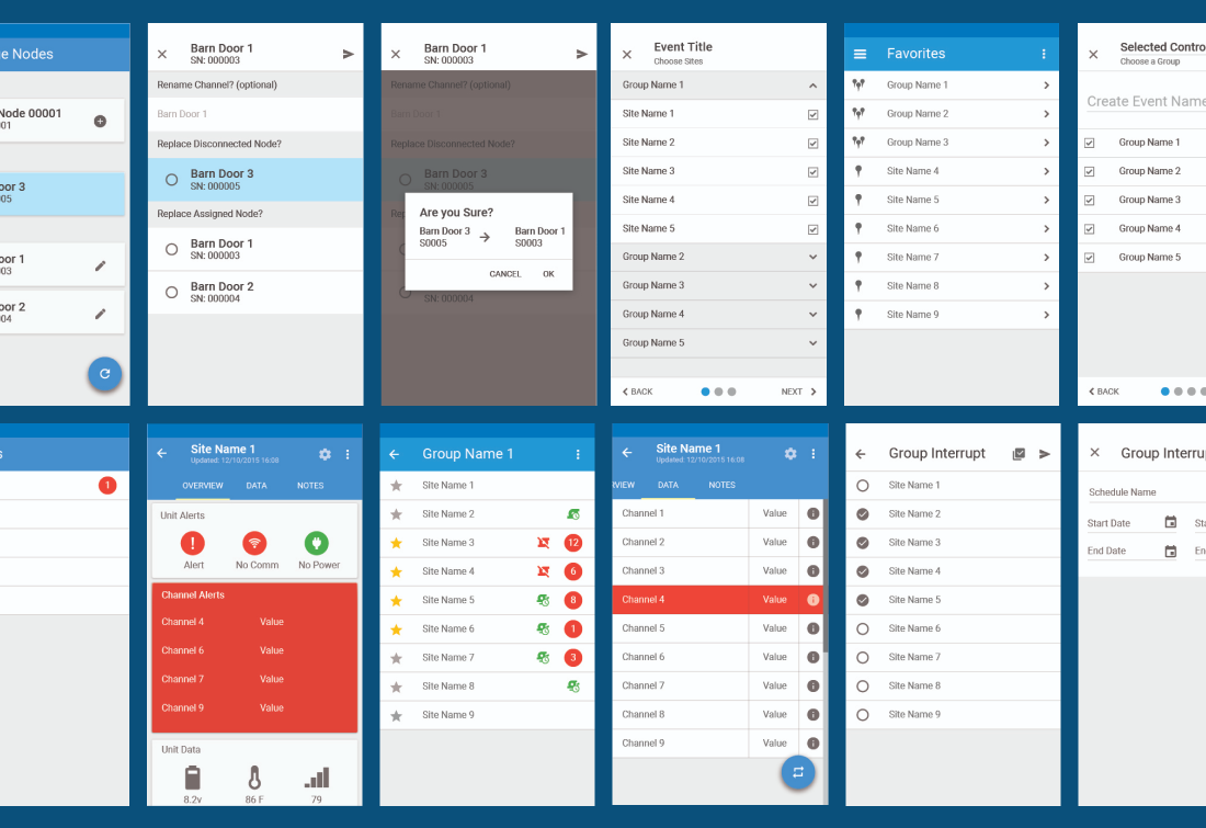 UX/UI Design - Elecsys
